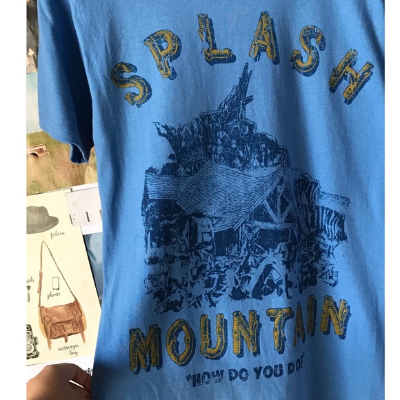 Disney | Shirts | Splash Mountain Disney Tshirt | Poshmark